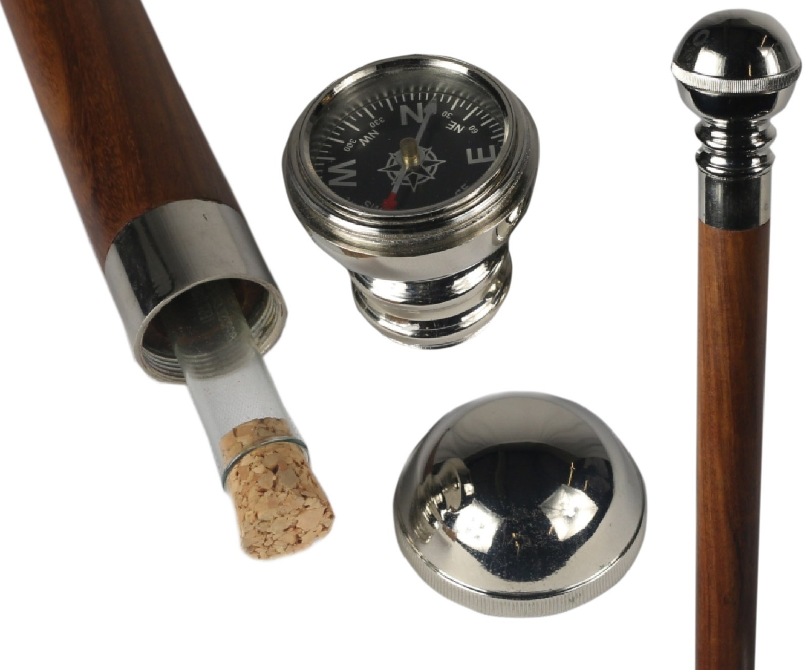 Compass Walking Stick Nautical And Gentlemans Ts
