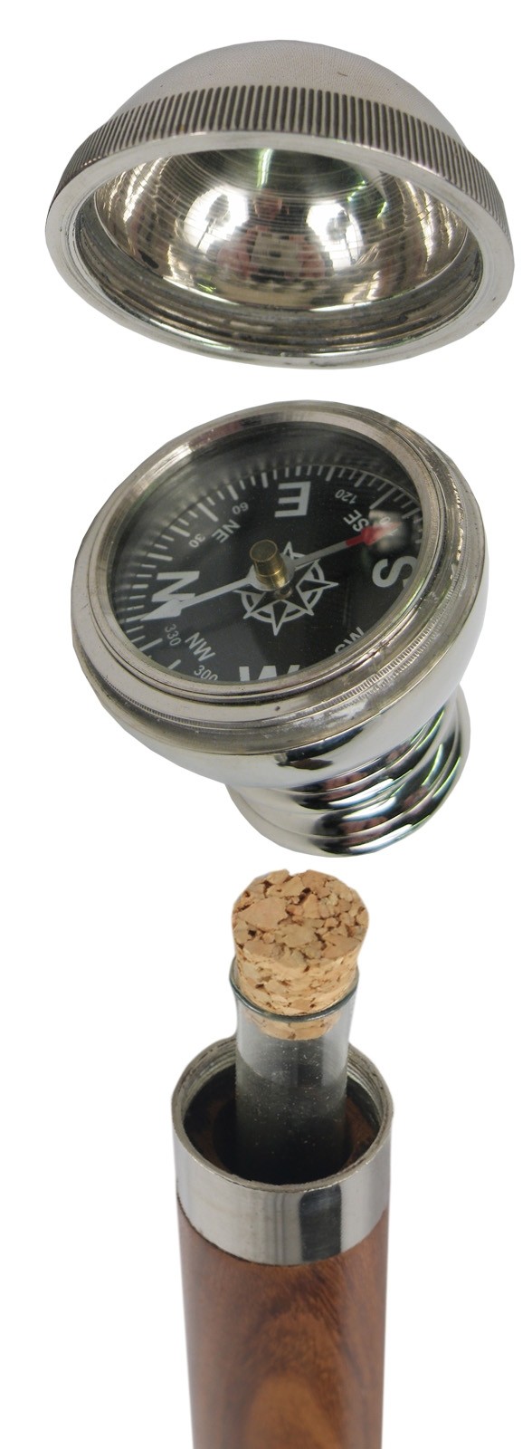 Compass Walking Stick Nautical And Gentlemans Ts