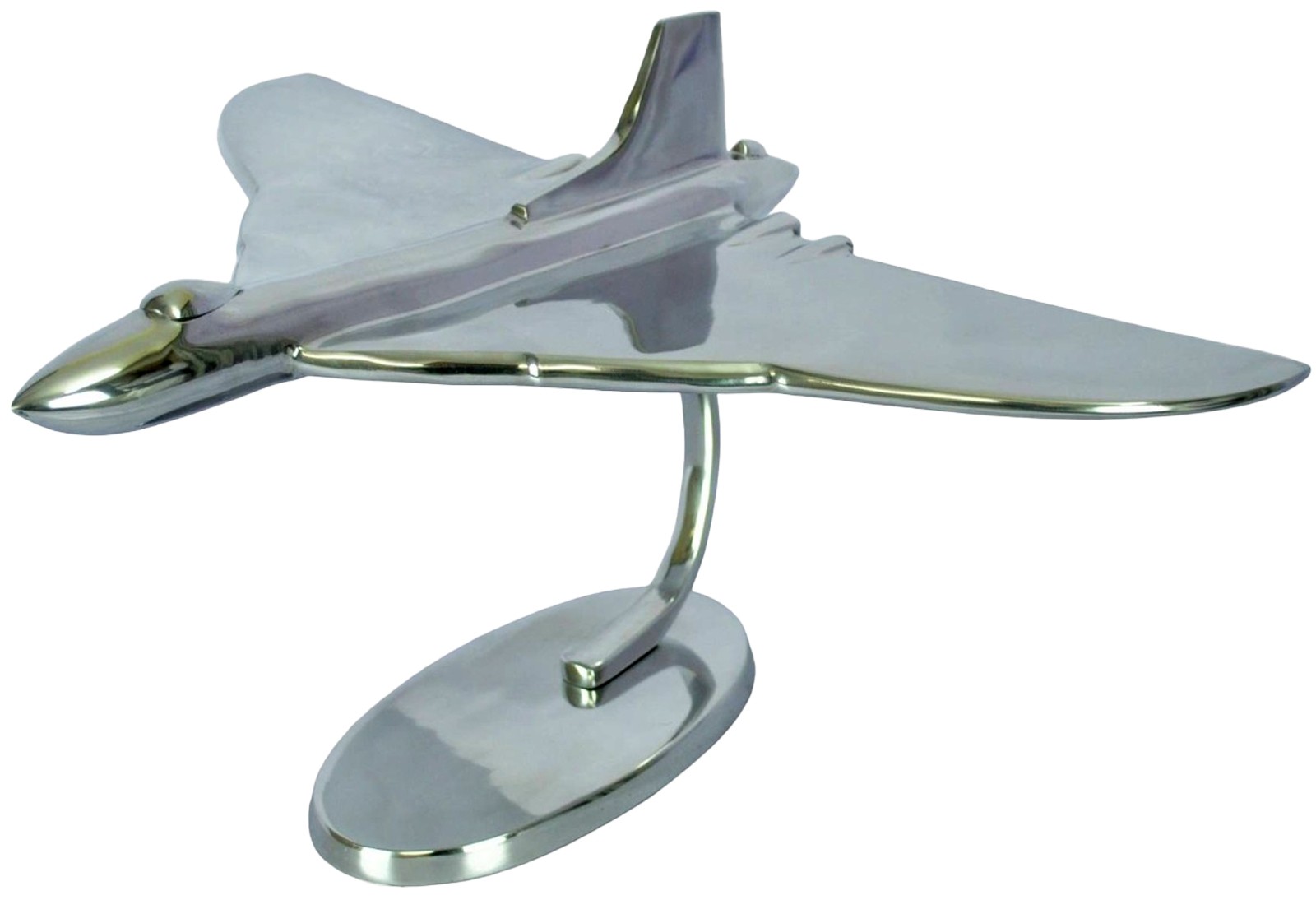 Vulcan Model Large - Nickel Plated Aluminium - 40.6cm