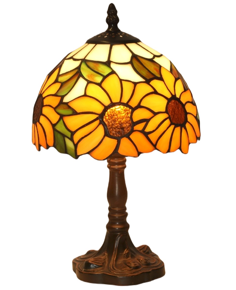 Sunflower Lamp (Small) 32cm With 20cm Shade Dia.